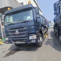 China HOWO 15CBM Vacuum Sewage Suction Truck with 6×4 Drive Type and 266HP Engine for Municipal and Industrial Waste Cleaning for sale