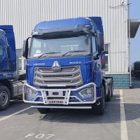 China HOWO NX 6×4 Tractor Truck with 420HP Diesel Engine Heavy-Duty Manual Transmission and Reinforced Chassis for Mining for sale