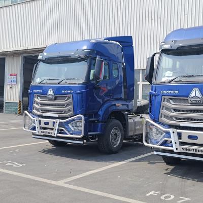 China HOWO NX 6×4 Tractor Truck with 380HP Engine and Heavy-duty Leaf Spring Suspension for Heavy Cargo Transport for sale