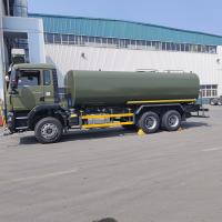 China HOWO TX 6×4 Water Tank Truck with 15-20 CBM Capacity High-Pressure Centrifugal Water Pump and Reinforced Tank Body for Dust Suppression and Municipal Cleaning for sale