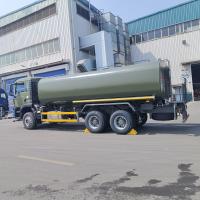 China HOWO TX 6×4 Water Tank Truck with 15-20 CBM Capacity High-Pressure Centrifugal Water Pump and Reinforced Tank Body for Dust Suppression and Municipal Cleaning for sale