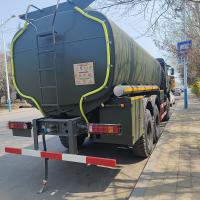 China Reliable HOWO 6×6 All-Wheel Drive Fuel Tank Truck with 15,000L-25,000L Tank Capacity and Turbocharged Diesel Engine for sale