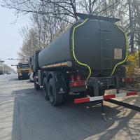 China HOWO 6x6 Fuel Tanker Truck with 6×6 Drive, 371HP Engine, and 18000L-25000L Fuel Capacity for Rugged Transport for sale