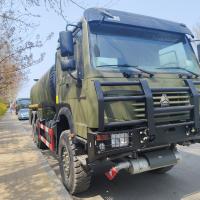 China HOWO 6x6 Fuel Tank Truck with 6x6 All-Wheel Drive, 15,000L - 25,000L Capacity, and SINOTRUK Diesel Engine for Off-Road Fuel Transportation for sale