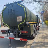 China HOWO 6x6 Fuel Tank Truck with 6x6 All-Wheel Drive, 15,000L - 25,000L Capacity, and SINOTRUK Diesel Engine for Off-Road Fuel Transportation for sale