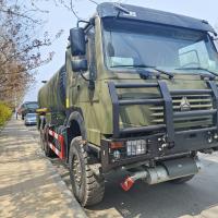 China HOWO 6×6 Fuel Tanker Truck with 20T Payload and Euro 2 Emission Standard for Tough Operations for sale