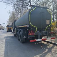 China HOWO 6×6 Fuel Tanker Truck with 20T Payload and Euro 2 Emission Standard for Tough Operations for sale