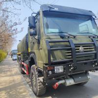 China HOWO 6x6 Fuel Tanker Truck with 6×6 Drive, 371HP Engine, and 18000L-25000L Fuel Capacity for Rugged Transport for sale