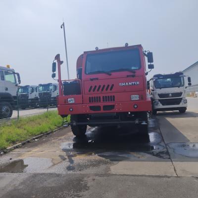 China Shantui 6×4 Water Tank Truck with 20,000L - 35,000L Capacity and High-Strength Carbon Steel Tank for Mining for sale