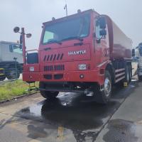 China Shantui 6×4 Water Tank Truck with 20T Payload and High-Strength Carbon Steel Tank for Mining Dust Suppression for sale