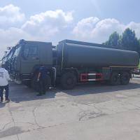China HOWO 8×8 50,000L Fuel Tank Truck with 371HP Engine and 8×8 All-Wheel Drive for Heavy Duty Fuel Transportation for sale