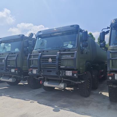 China HOWO 8×8 50,000L Fuel Tank Truck with 371HP Engine and 8×8 All-Wheel Drive for Heavy Duty Fuel Transportation for sale