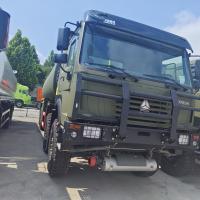 China HOWO 8×8 45,000L Fuel Tank Truck with 371HP Engine and 8×8 All-Wheel Drive for Heavy Duty Fuel Transportation for sale