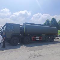 China HOWO 8×8 40,000L Fuel Tank Truck with 371HP Engine and 8×8 All-Wheel Drive for Heavy Duty Fuel Transportation for sale
