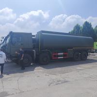 China HOWO 8×8 45,000L Fuel Tank Truck with 371HP Engine and 8×8 All-Wheel Drive for Heavy Duty Fuel Transportation for sale