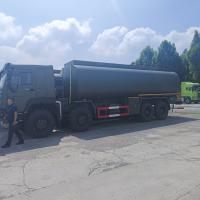 China HOWO 8×8 40,000L Fuel Tank Truck with 371HP Engine and 8×8 All-Wheel Drive for Heavy Duty Fuel Transportation for sale