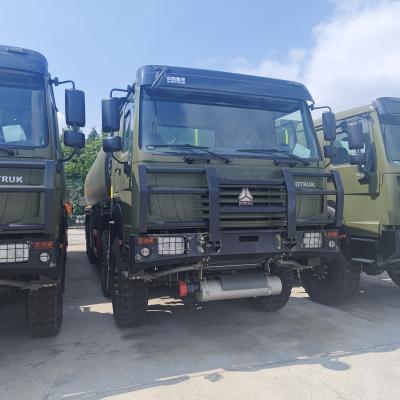 China HOWO 8×8 40,000L Fuel Tank Truck with 371HP Engine and 8×8 All-Wheel Drive for Heavy Duty Fuel Transportation for sale