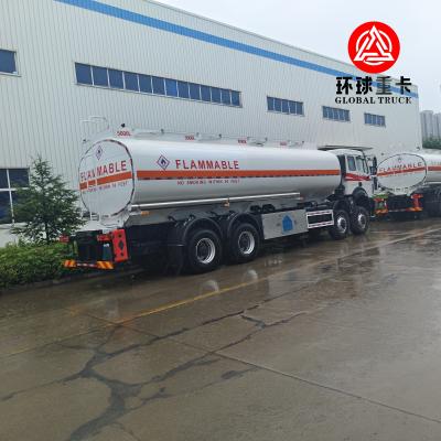 China Beiben 8x8 35000L Mining Fuel Bowser Truck with Heavy Duty Chassis for Congo Africa for sale