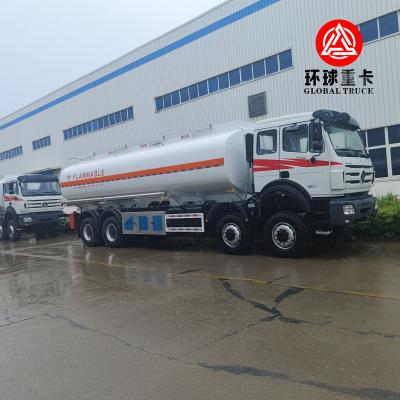 China Beiben 8×8 35,000L Heavy Duty Off-Road Fuel Bowser Truck for Congo Mining for sale