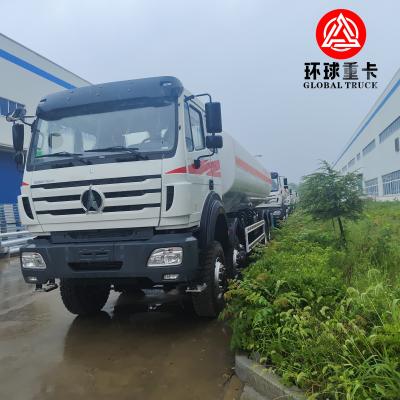 China Beiben 8x8 35000L Fuel Tank Truck Heavy Duty Off Road Diesel Oil Tanker Truck for sale