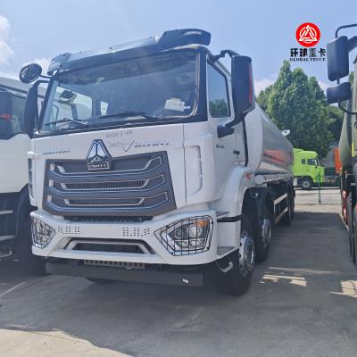 China HOWO NX 8x4 30000L Fuel Tank Truck Heavy Duty Diesel Bowser Truck for Mozambique Market for sale