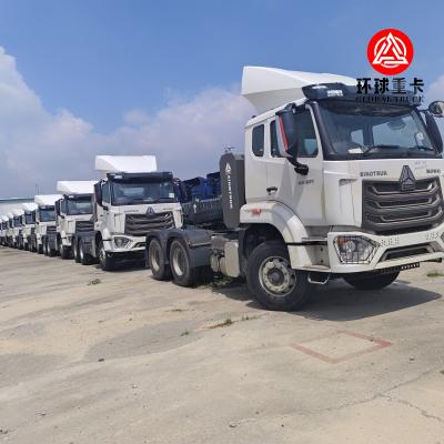 China Brand New Sinotruk HOWO NX 6x4 400HP Tractor Head Truck for Heavy Cargo and Container Transport for sale