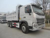 China HOWO A7 6X4 420Ps Heavy Duty Dump Truck With 10 Wheels 420hp Engine / Air Conditioner Tipper Truck for sale