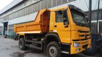 China HOWO 4x2 266 / 290hp 6 Wheeler Heavy Duty Mining Dump Truck U - Cargo Body for sale