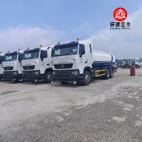China Brand New HOWO TX 6×4 Water Tanker Truck with Multiple Tank Capacities for Mining Construction Zambia for sale