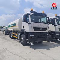 China Brand New HOWO TX 6×4 Water Tanker Truck with Multiple Tank Capacities for Mining Construction Zambia for sale
