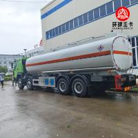 China Brand New HOWO TX 8×4 Aluminum Alloy Fuel Bowser for Ghana for sale