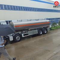 China Camion-Citerne de Carburant HOWO TX 8×4 en Aluminium – SINOTRUK Fuel Bowser pour les Mines et la Construction en RDC for sale