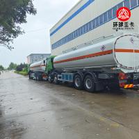 China شاحنة صهريج وقود HOWO TX 8×4 من الألومنيوم – شاحنة SINOTRUK لنقل وتوزيع الوقود في الجزائر for sale
