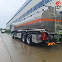 China Camión Cisterna de Combustible HOWO TX 8×4 – Camión Tanque de Aluminio SINOTRUK para Transporte de Combustible for sale