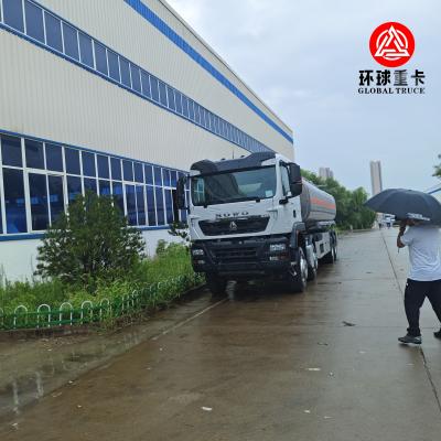 China HOWO TX 8×4 Fuel Tank Truck – Heavy Duty Oil Tanker for Fuel Transportation and Distribution for sale