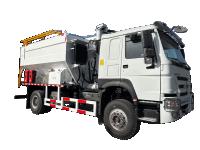 China 8×4 Drive Type 32 Ton Bulk Emulsion Mixing and Charging Truck with 8-23 m Telescopic Hose Arm for Mining Blasting for sale
