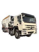 China 32 Ton 8×4 Bulk Emulsion Mixing and Charging Truck with 8-23 m Telescopic Hose Arm and 300 kg/min Charging Efficiency for Mining for sale