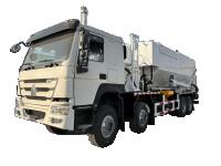 China 32 Ton 8×4 Bulk Emulsion Mixing and Charging Truck with 8-23 m Telescopic Hose Arm and 300 kg/min Charging Efficiency for Mining for sale