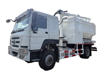 China 8×4 Drive Type 32 Ton Bulk Emulsion Mixing and Charging Truck with 8-23 m Telescopic Hose Arm for Mining Blasting for sale