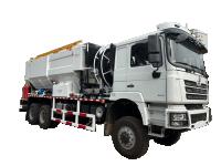 China New 6×4 20m³ Bulk Emulsion Explosive Mixing and Charging Truck with 300 kg/min Charging Efficiency and 8-23 m Telescopic Hose Arm for Mining Blasting for sale