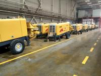 China 82kw Concrete Mixer Pump Machine With 50m3/h Conveying Capacity for sale