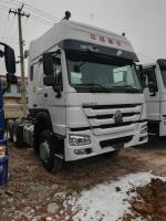 China ZZ4257N3647A HOWO 6x4 371HP Tractor Truck With White color and HW19710 Transmission for sale