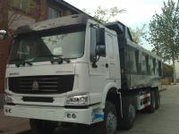 China 8x4 12 Wheels 336HP Heavy Duty Dump Truck With HW76 Cab And ZF8118 Steering for sale