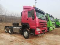 China 6x4 10 Wheeler Tractor Trailer Truck With  German ZF Steering 400L Oil Tank for sale
