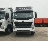 China 8x4 Howo A7 371HP Heavy Duty Dump Truck With HW76 Cabin And  ZF Steering for sale