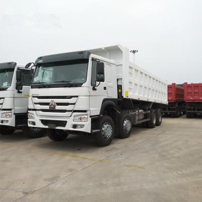 China 12 Wheeler 8x4 371hp Heavy Duty Dump Truck With HW19710 Transmission for sale