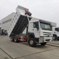 China Durable Sinotruk Howo 6x4 Dump Truck 371hp With Overturning Body Platform Euro 2 for sale