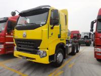 China ZZ4257N3847P Howo A7 Tractor Trailer Truck With ZF8198 Steering And 9 Tons Front Axle for sale