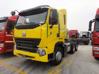 China ZZ4257N3847P Howo A7 Tractor Trailer Truck With ZF8198 Steering And 9 Tons Front Axle for sale