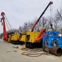 China 13000 KG Crawler Paywelder Mobile Power Station and Welding Tractor with Side Lifting Boom for sale